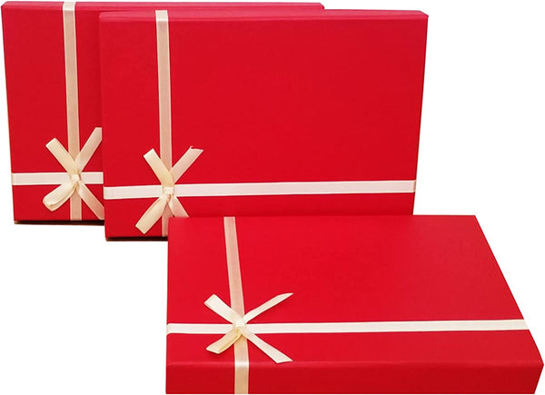 Red Letter Gift Boxes - 3Pcs – OfferShopDirect